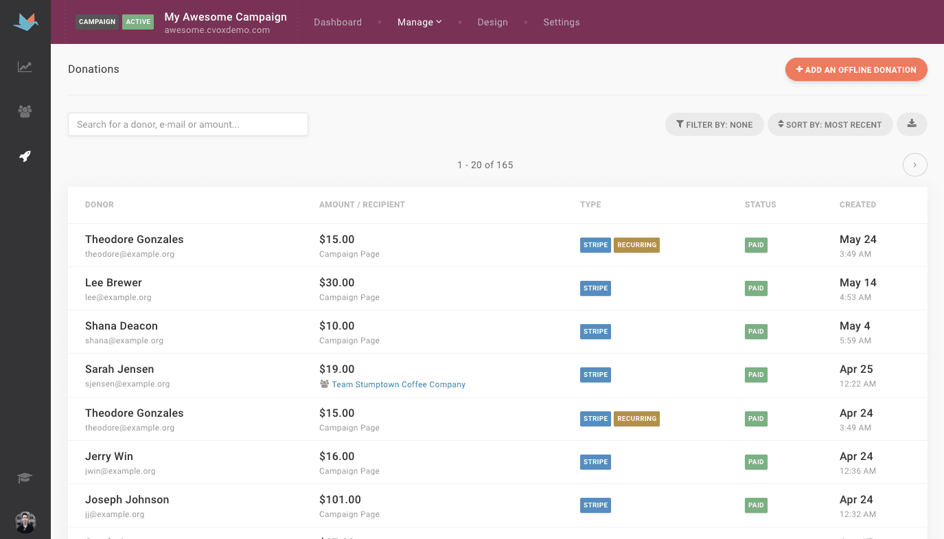donate paypal commerce